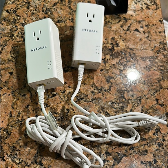 netgear | Networking | Used Netgear Powerline Adapter Set In White 20 ...